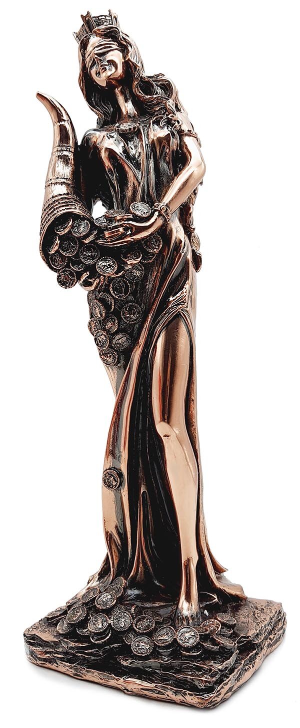 Статуэтка Фортуна с рогом изобилия, высота 30 см