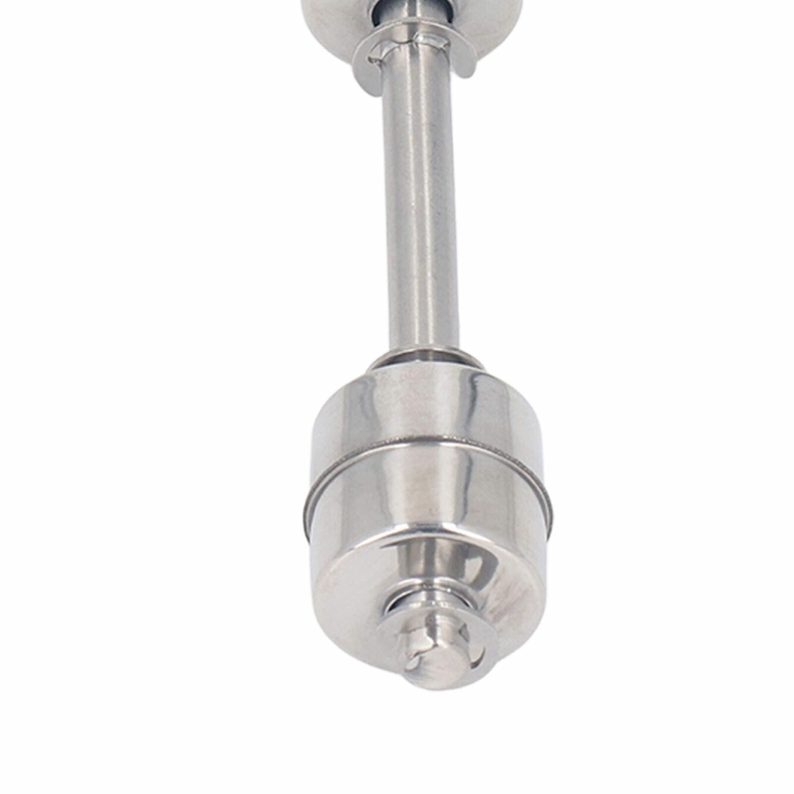 Поплавковый датчик уровня воды 150 мм, нержавеющая сталь, высокочувствительный двойной шариковый регулятор уровня жидкой воды 0 220 В