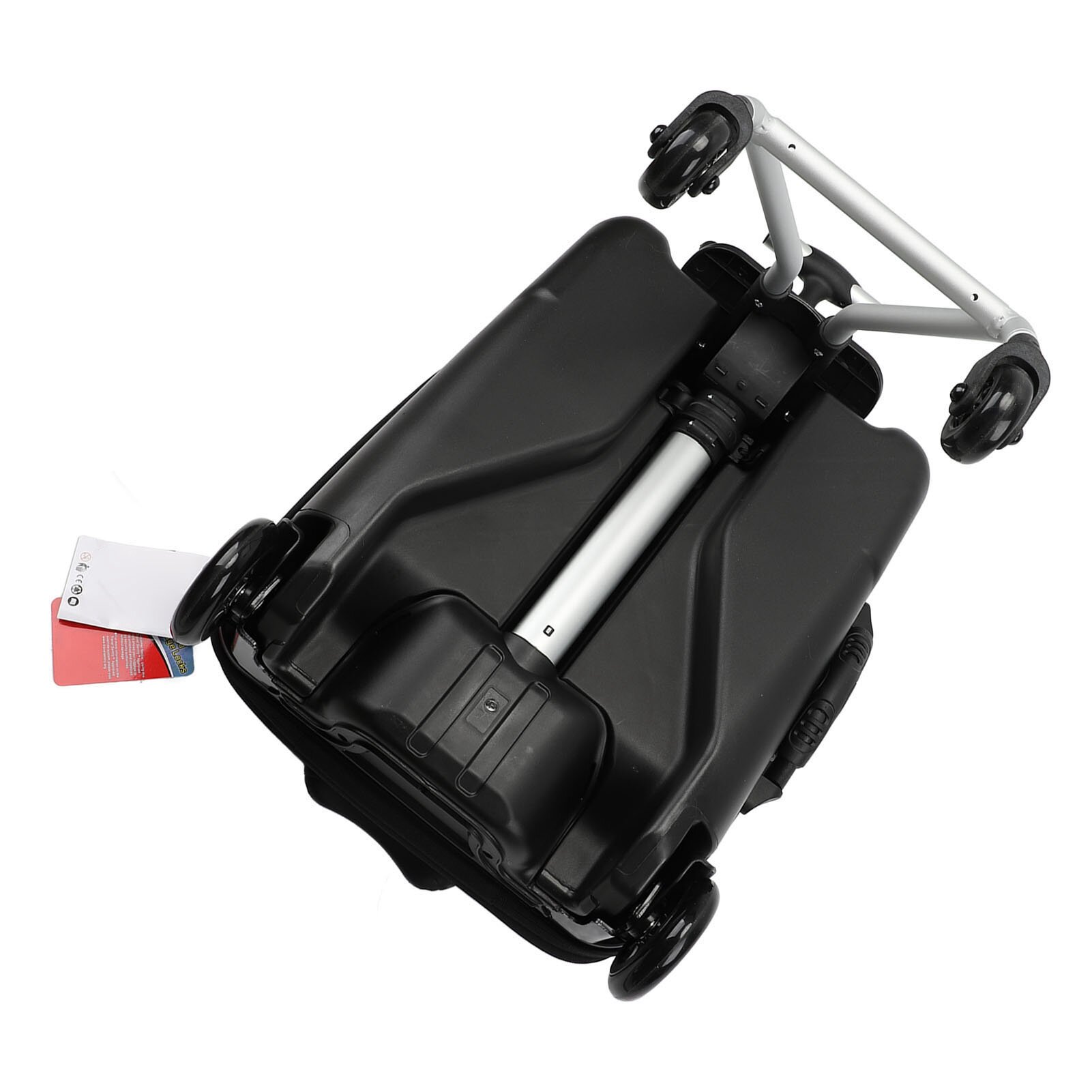 Расширяемый чемодан с вращающимися колесами, твердый чемодан для езды на велосипеде, 20 дюймов, детская ручная кладь с тормозом для путешествий