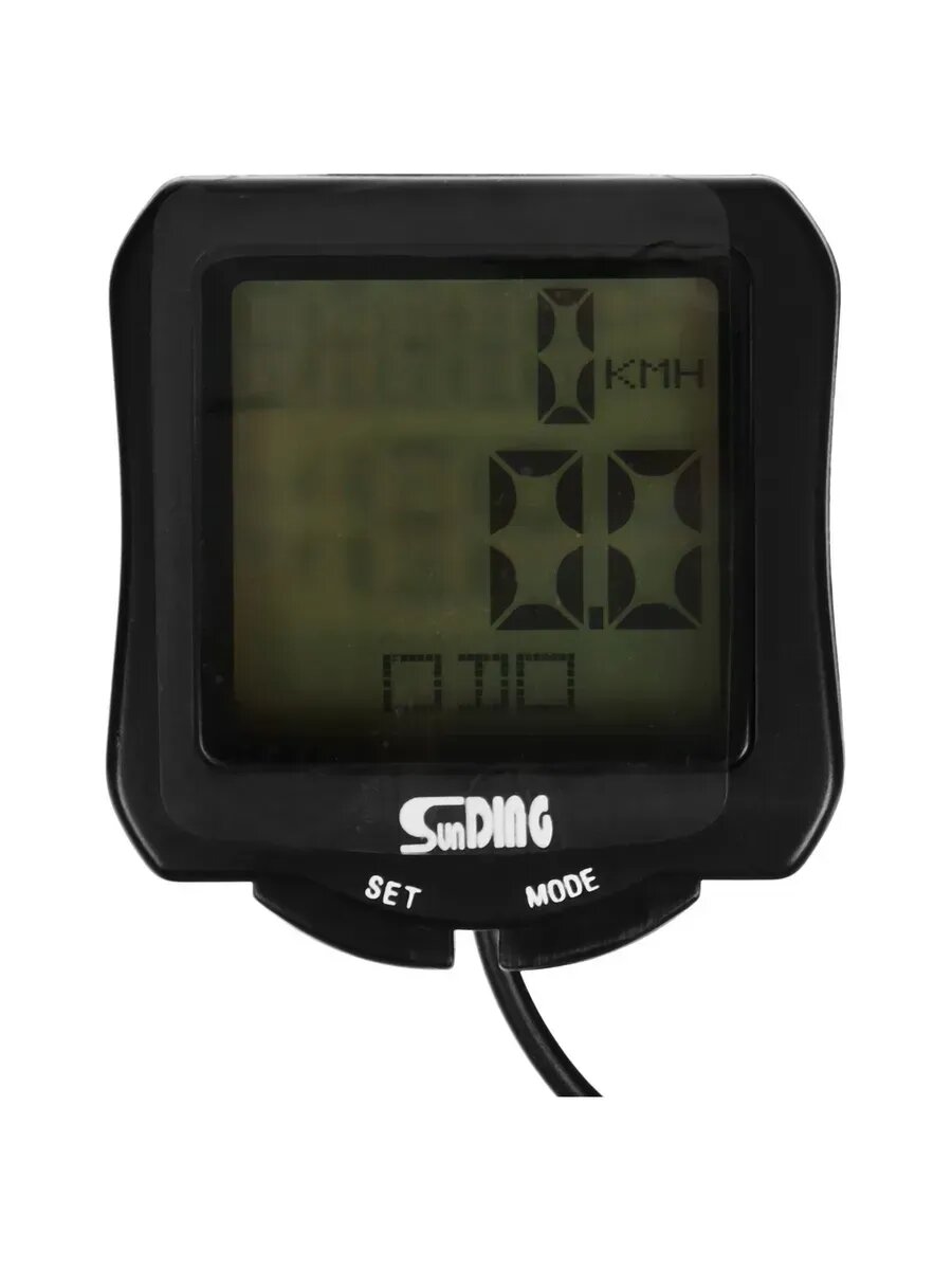 Велокомпьютер проводной 15 функций