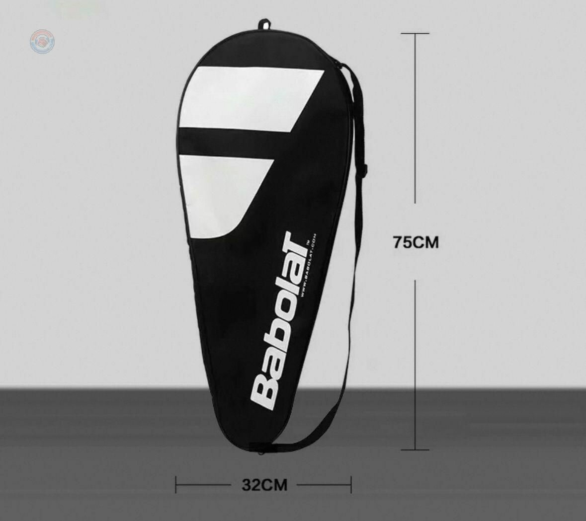 Чехол для теннисных ракеток Babolat с защитой от ударов и вибрации, утепленный, удобный для хранения и транспортировки