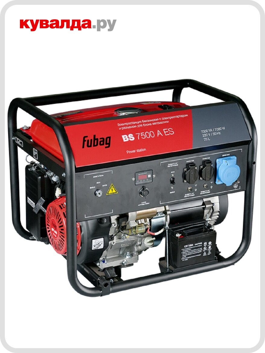 Генератор бензиновый FUBAG BS 7500 A ES с возможностью автоматизации