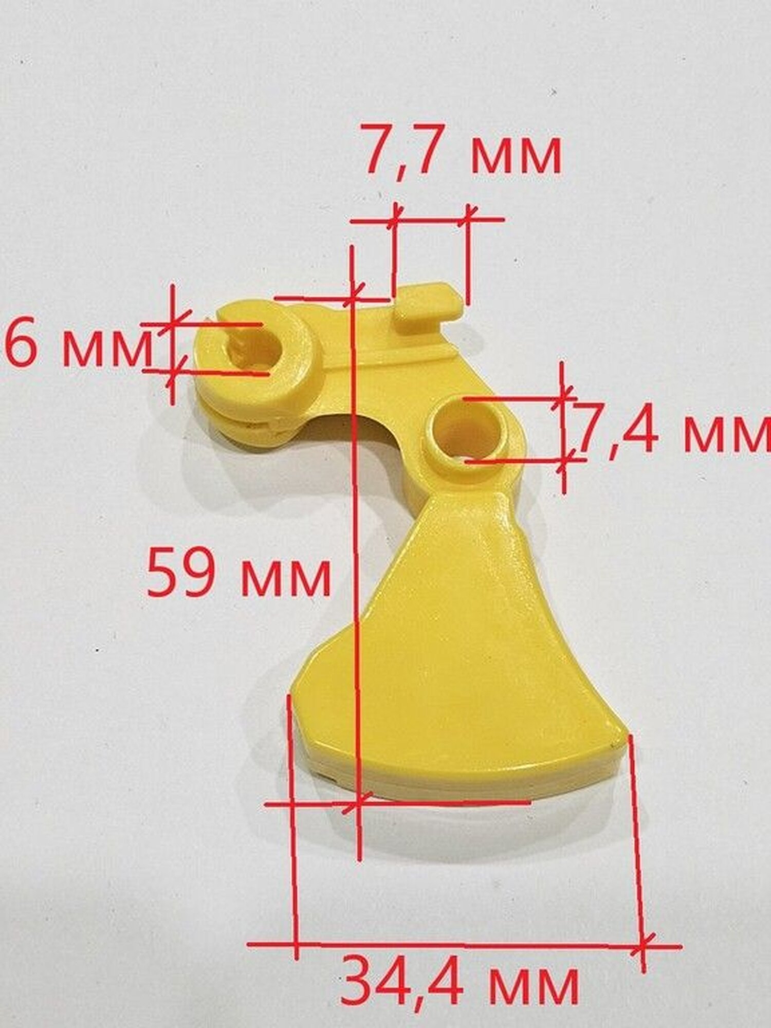 Курок газа для мотокосы Patr.iot и Cham.pion t266-t517, t276-t527 и мотобура AG243, AG252