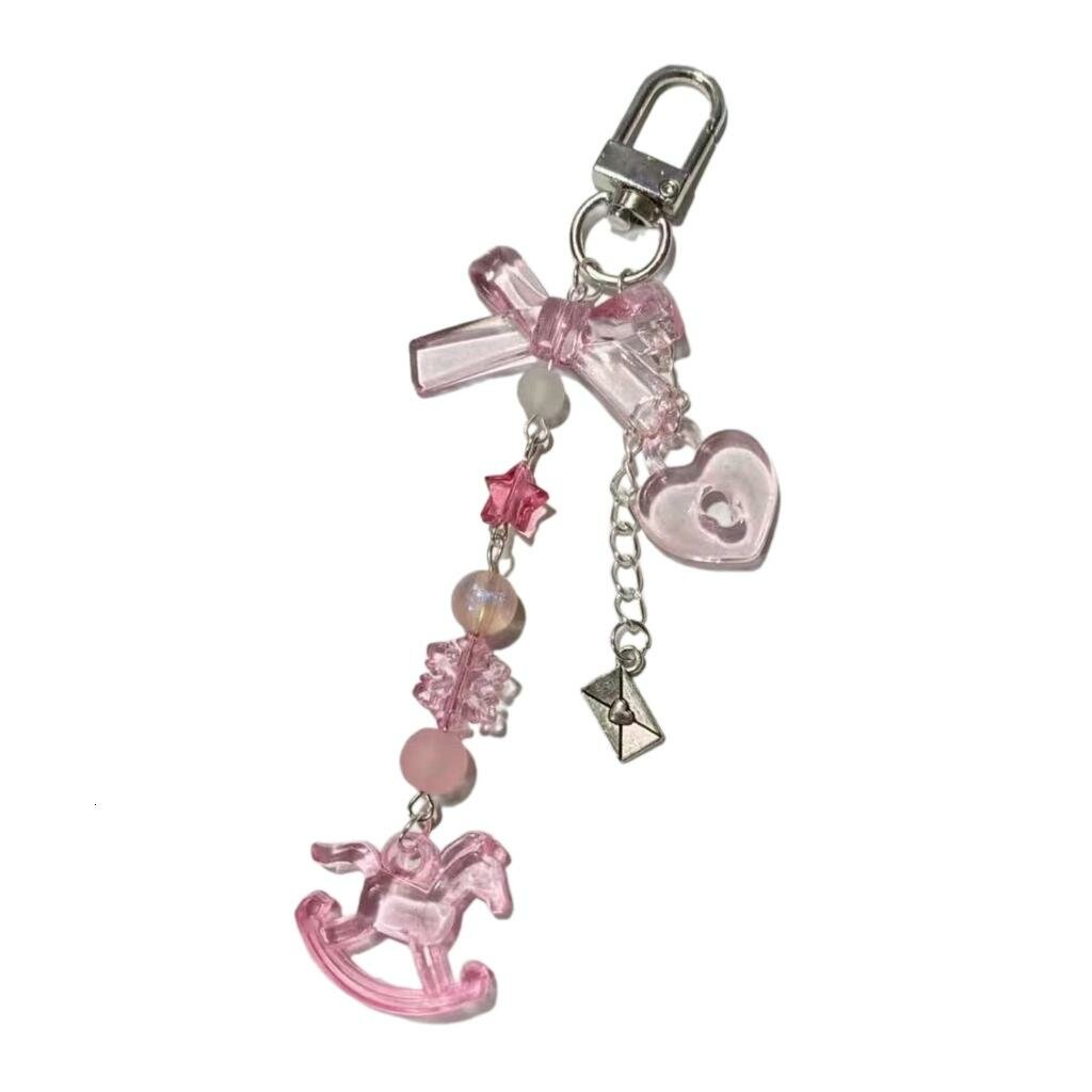 Ручной работы брелок Бант Клевер Четырехлистный Кулон для телефона Аксессуар для сумки, рюкзака, - Раздел 3