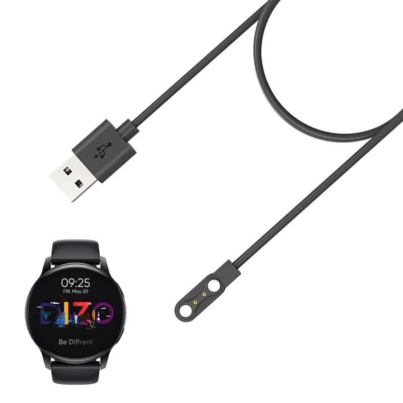 Смарт-часы док-станция зарядное устройство адаптер USB зарядный кабель для Realme TechLife DIZO часы R Смарт часы зарядное устройство провода аксессуары