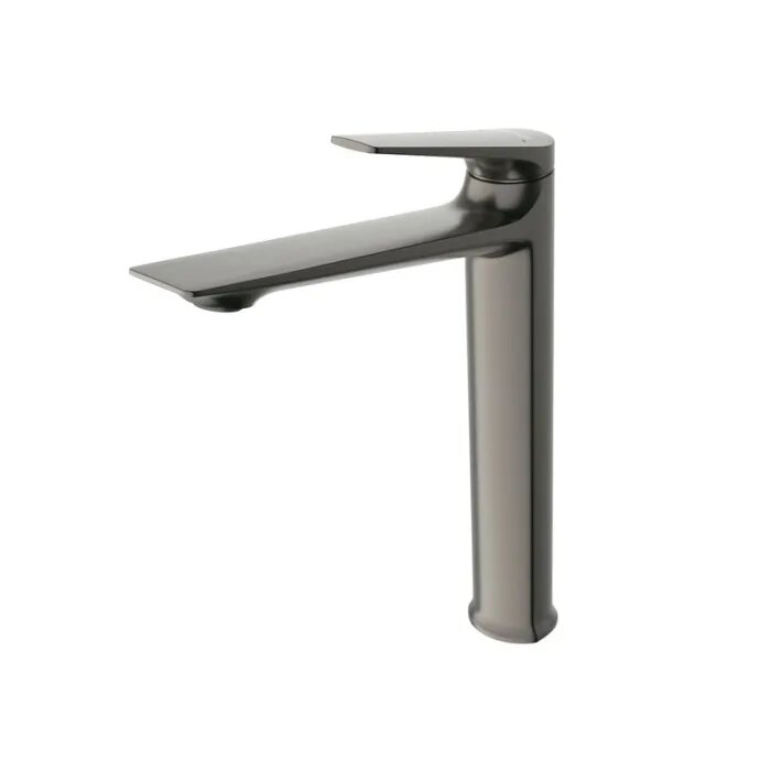 Смеситель для раковины Cezares Liner LC-GM-W0 оружейная сталь