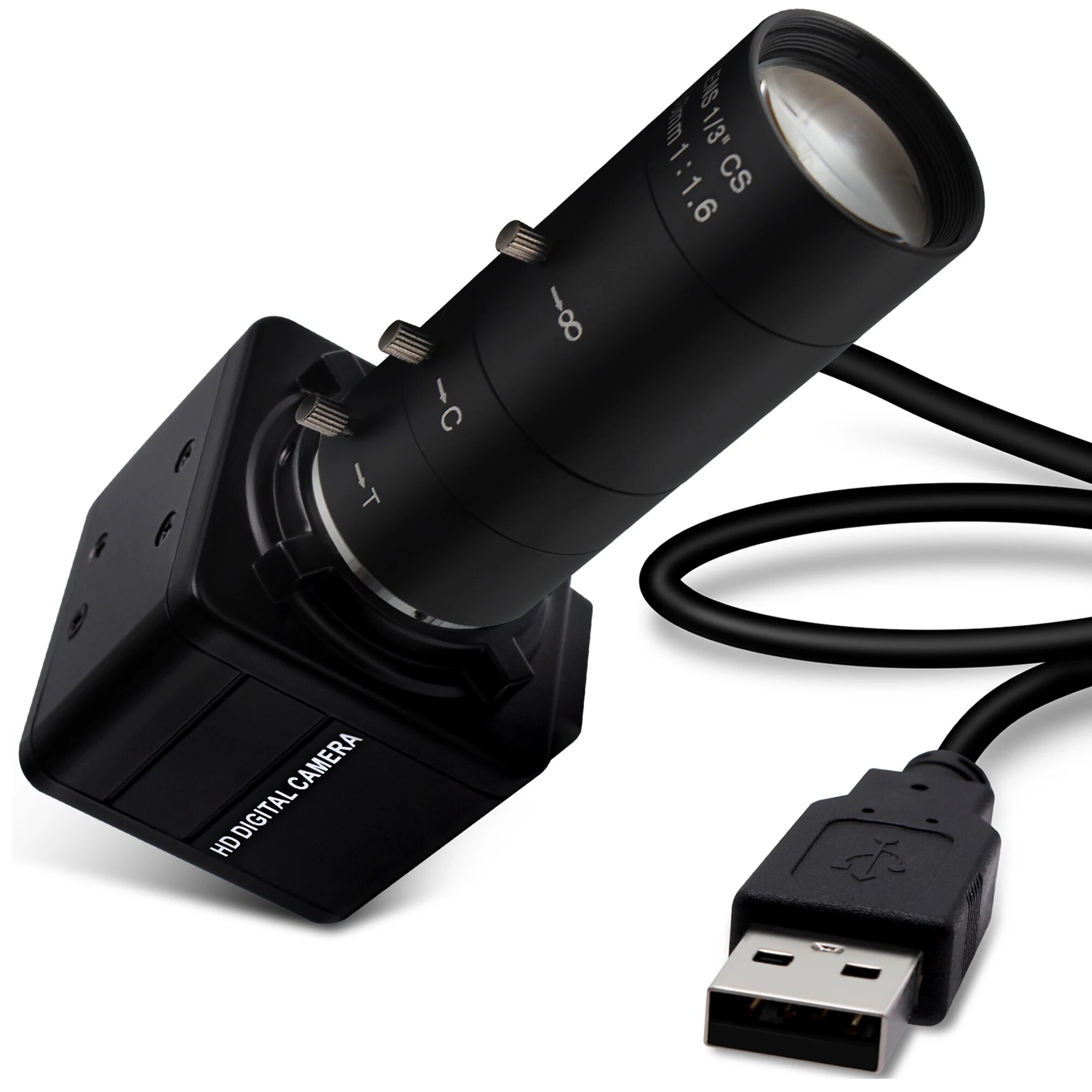 USB камера ELP 4K 6-60mm lens