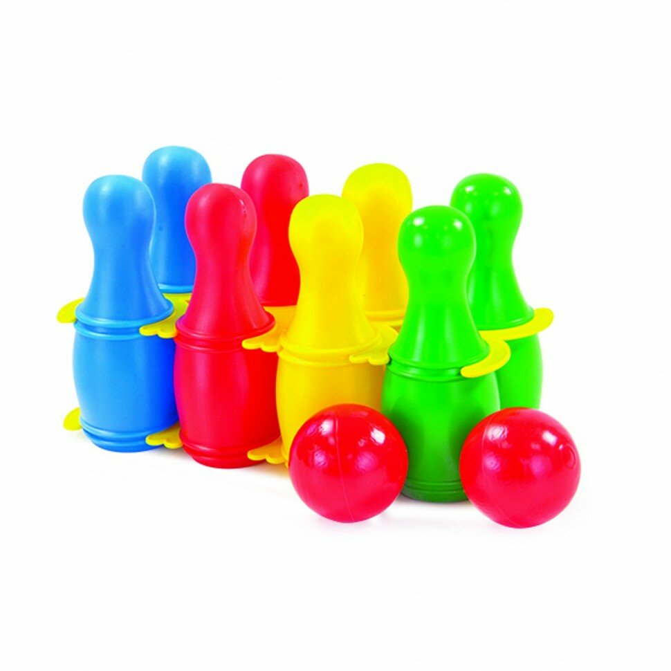 Кегли Zebratoys малые