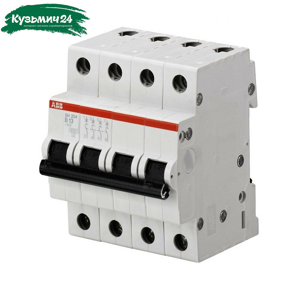 Выключатель автоматический АВВ 4Р С32А