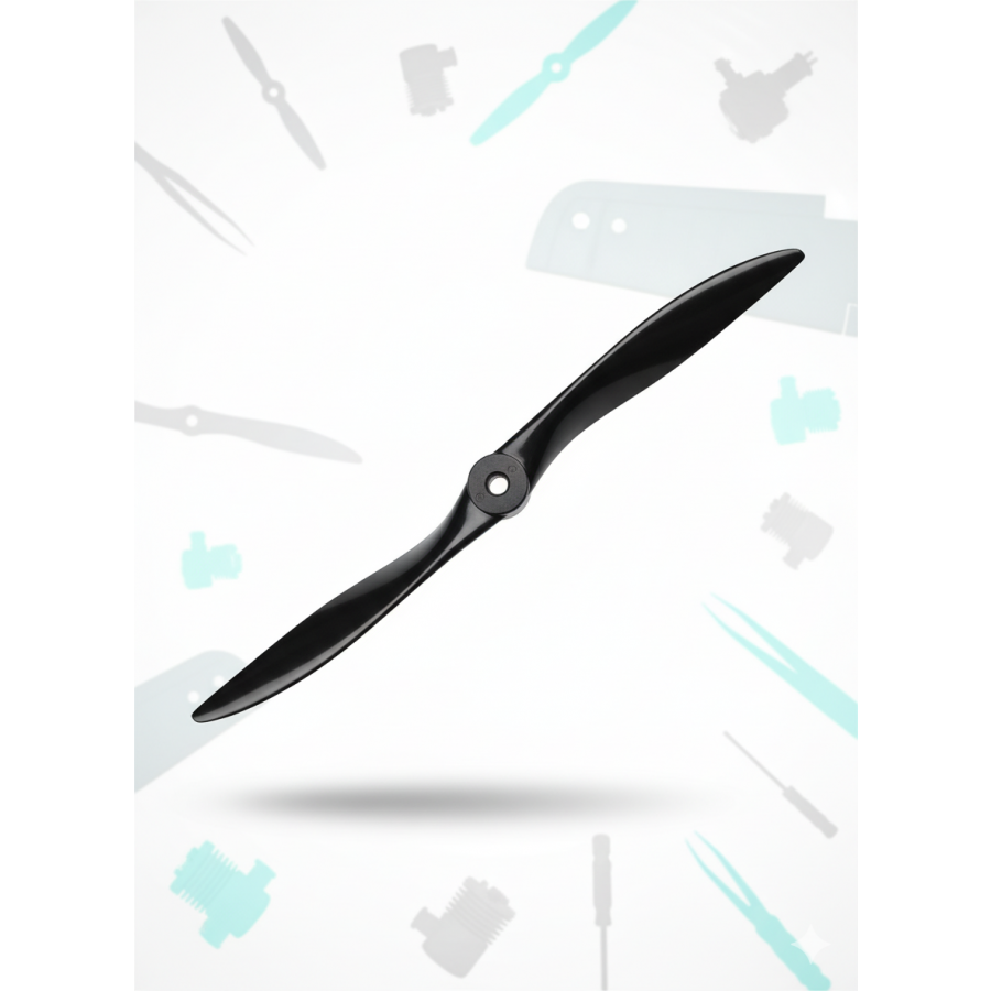 Пропеллер Haoye JM 8040 8 x 4 дюймов, нейлоновый, для авиамоделей с ДВС