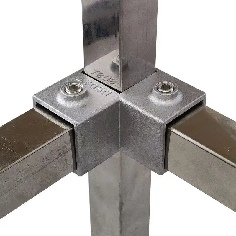 Алюминиевый фланец для трубы 20 мм 20x20mm li4tong