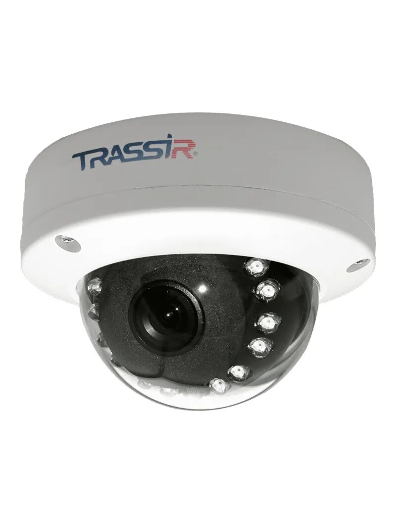 Видеокамера IP TRASSIR TR-D2D5 v3 (D) 2.8 уличная 2Мп с ИК-подсветкой