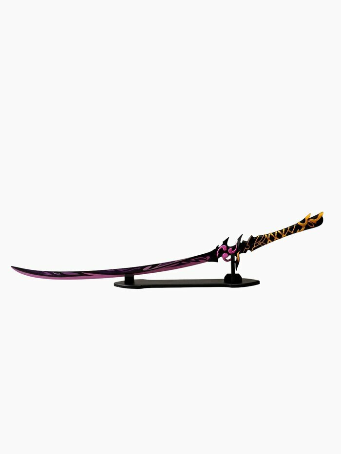 Сувенирное оружие "Сабля катана" фиолет 108,5х12х26,5 см