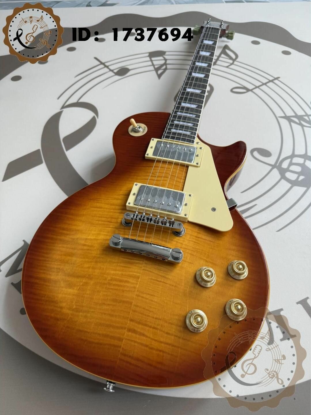 Les Paul Custom Электрическая гитара (гитара для начинающих)