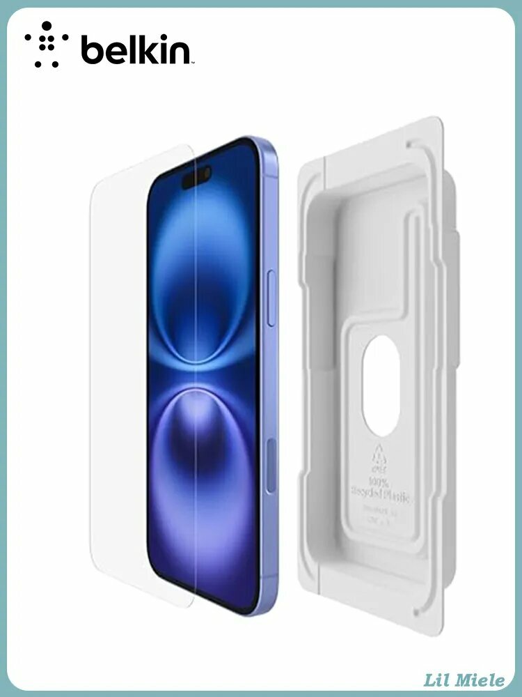 Belkin Screenforce UltraGlass2 Treated Screen Protector для iPhone 16 Pro — фото 1