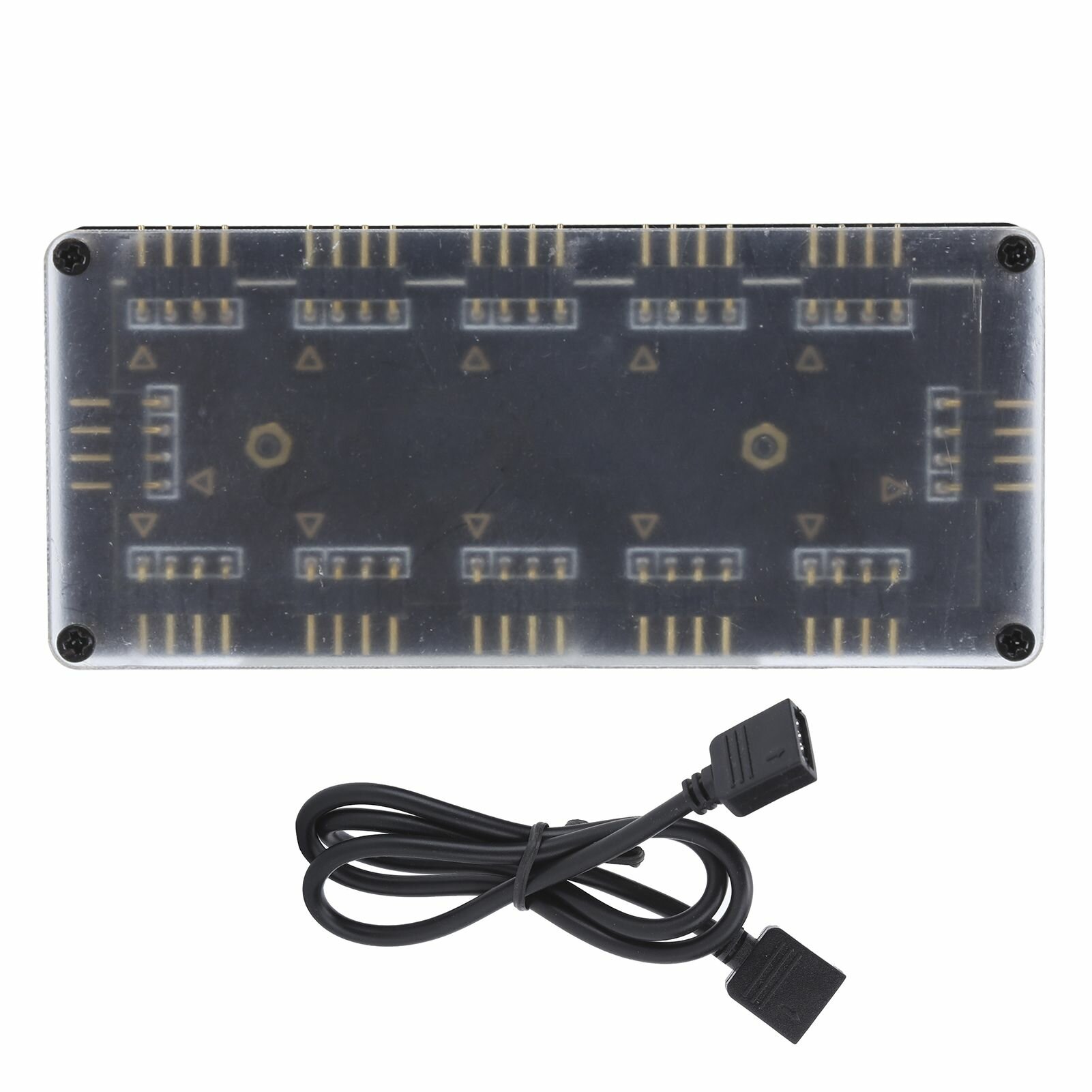 RGB концентратор 10-портовый (12V, 4-pin)