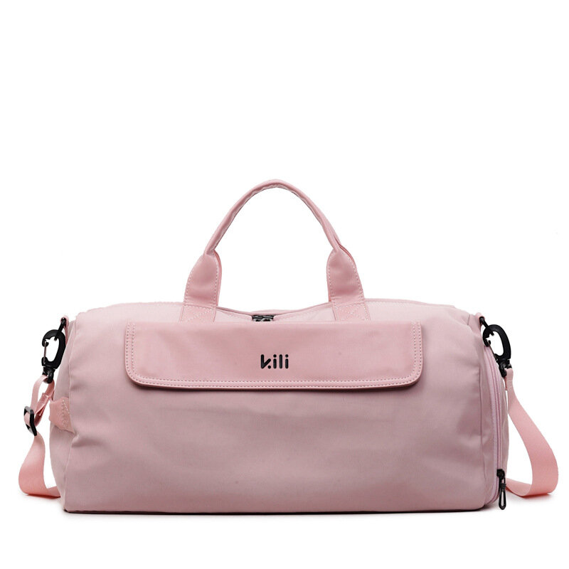 Дорожная сумка на короткие расстояния 2025, новая легкая спортивная сумка для фитнеса и большой вместимости, повседневная модная дорожная сумка для хранения