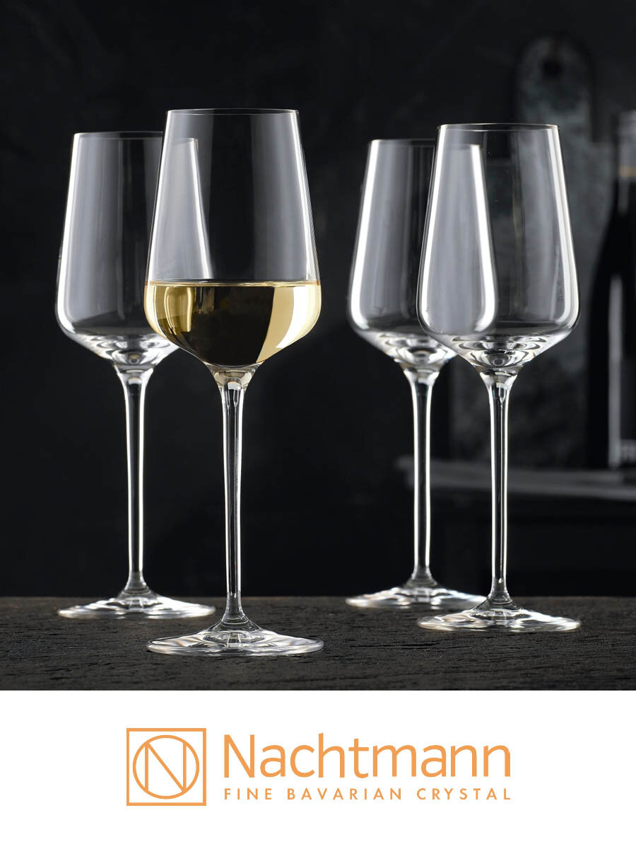 Набор бокалов для белого вина Nachtmann Vinova 380мл, 4 шт, хрустальное стекло