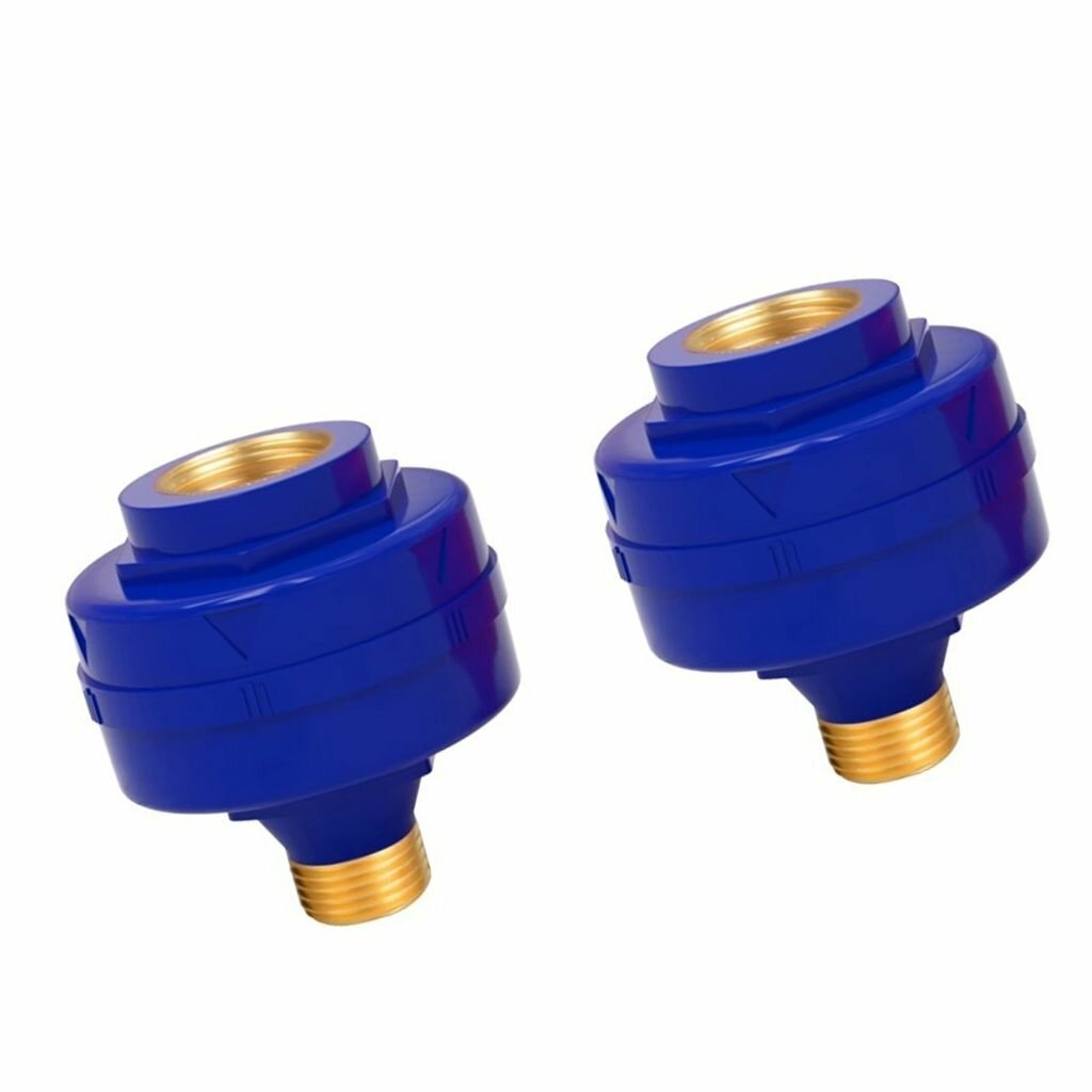 Клапан, Безопасное устройство защиты от утечек воды для смесителей - синий, 2 шт.