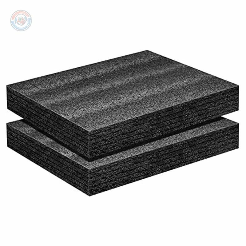 Полиэтиленовая пена 40x30x5 см, толстые листы для упаковки и рукоделия, черная амортизирующая подложка для кейсов, DIY-материал для поделок и хранения