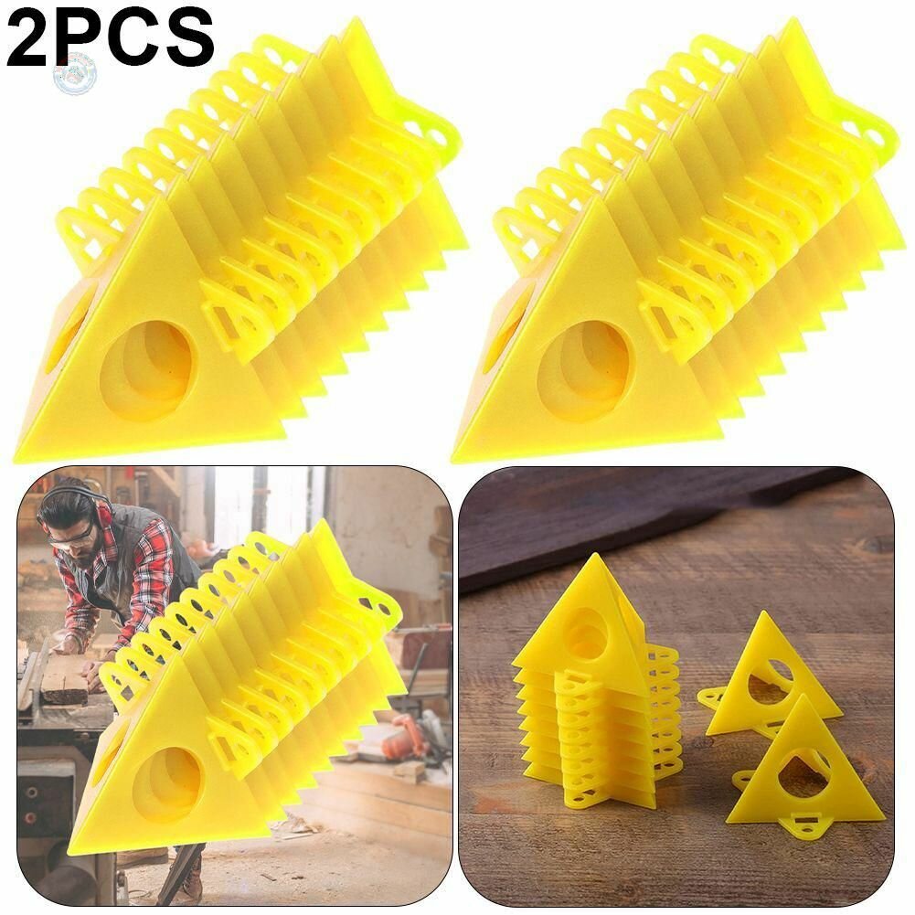 Набор из 20 треугольных малярных колодок для строительства и ремонта, портативные пластиковые подставки-пирамиды для покраски мебели и стен, универсальные деревообрабатывающие инструменты помощник