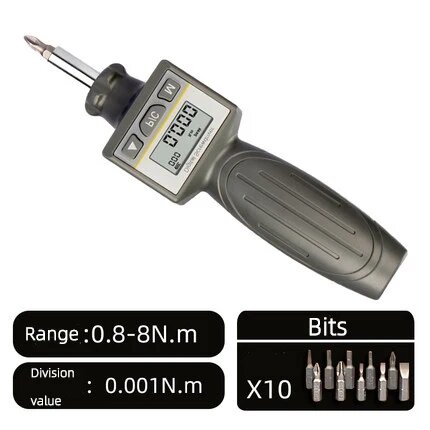 Цифровая динамометрическая отвертка Lekon 0,05-8 Нм 0.8-8nm