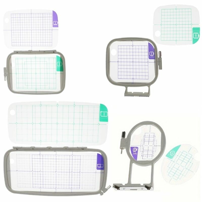 Стрейч для вышивания/ пяльца бытовой многофункциональной вышивальной машины-набор из четырех частей-тип A