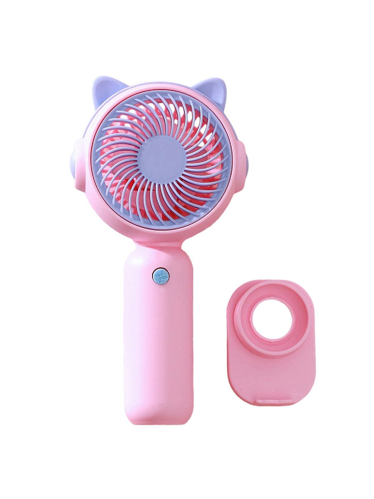 Portable Mini Fan Summer Handheld Fan AM3 Battery Operated Lightweight Small Pocket Fan for Office Outdoor Travel