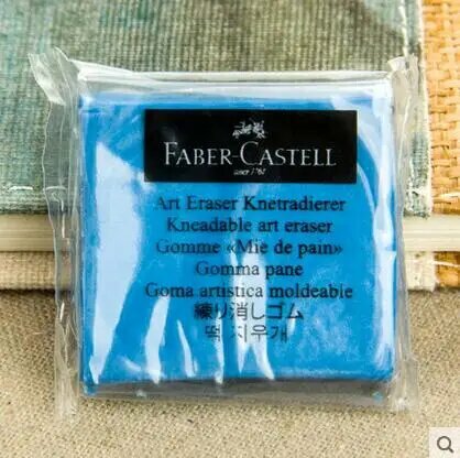 Ластик Faber-Castell Kneadable Art Eraser, голубой