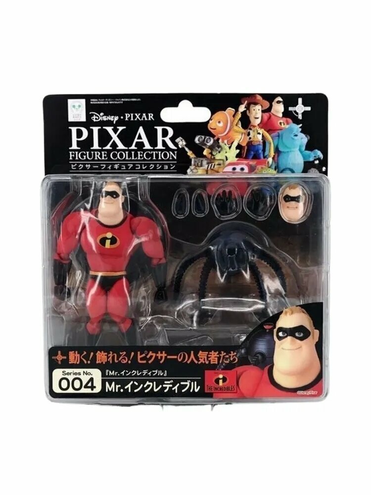 Фигурки Kaiyodo Toy Revoltech Pixar The Incredibles Series Action Figures No.004 Mr. Incredible-11cm