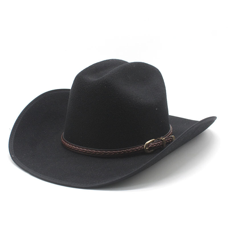 Многоцелевая Джазовая шляпа из замши Унисекс Лето Декор Войлок / KK-019