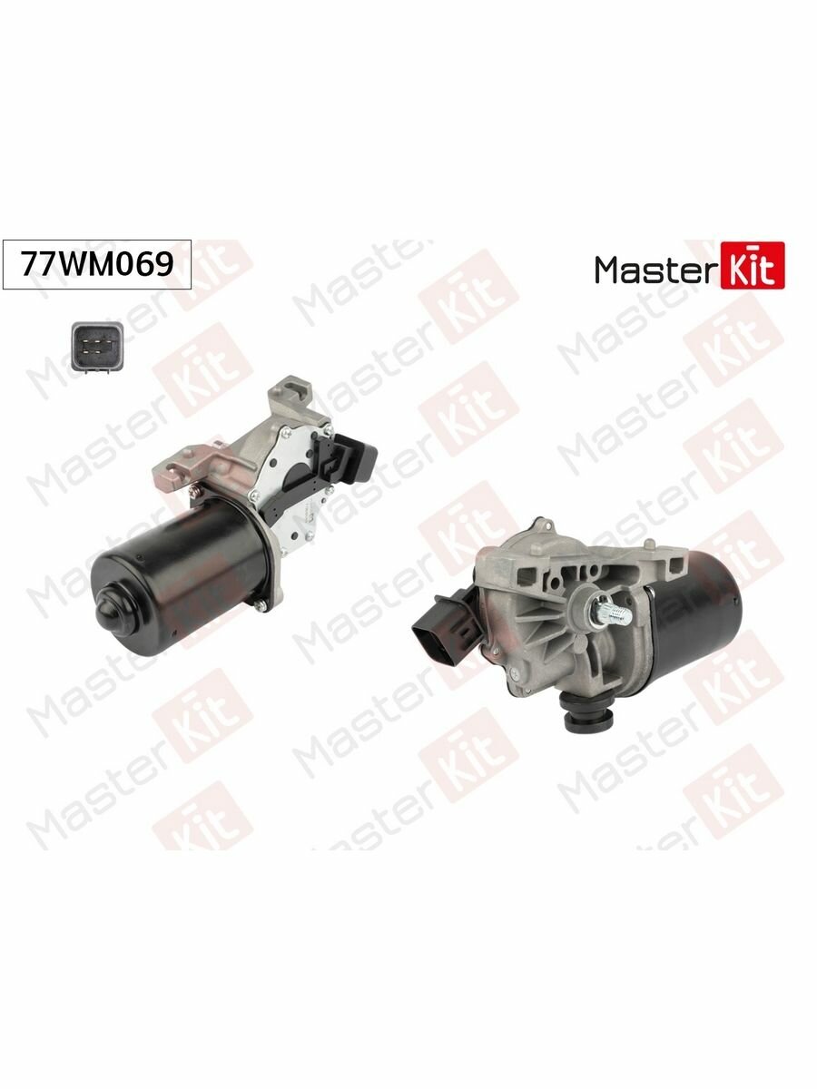 Мотор стеклоочистителя для а/м HYUNDAI Sonata / Хендай Соната, MASTERKIT 77WM069