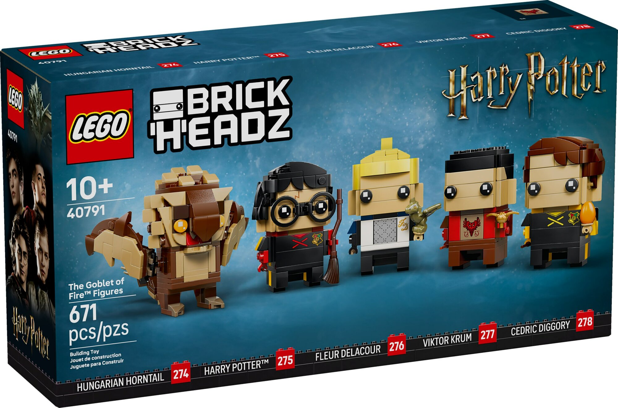 Конструктор LEGO BrickHeadz 40791 Harry Potter Кубок огня Гарри Поттер