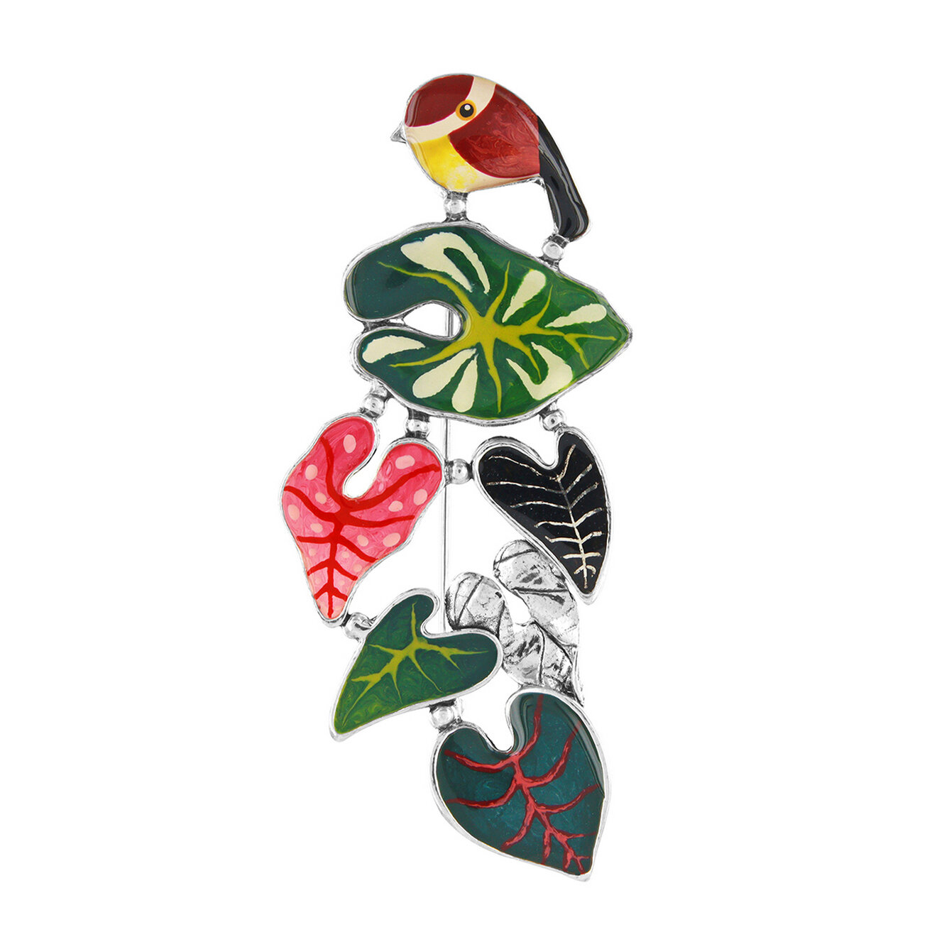 Брошь, эпоксидная смола