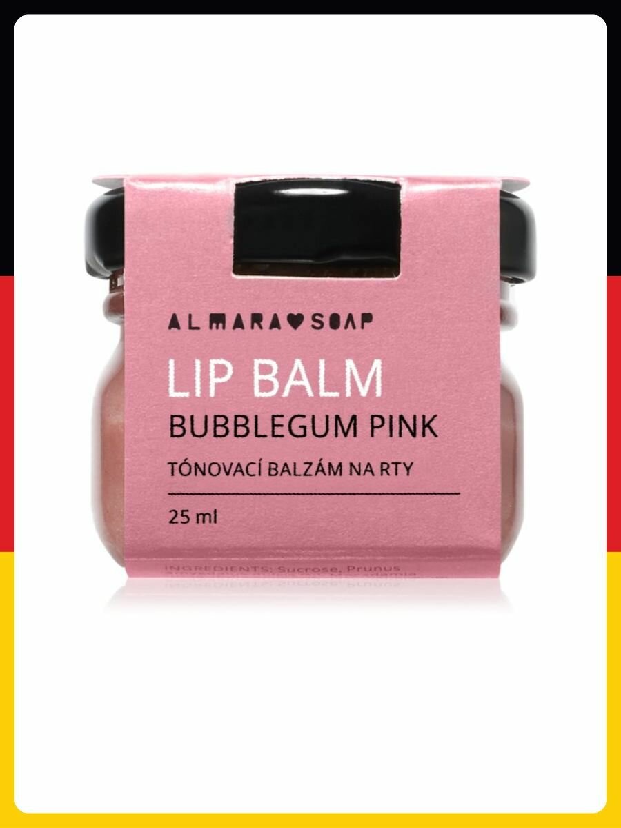 Бальзам для губ Almara Soap Lip Balm Bubblegum Pink, 25 мл