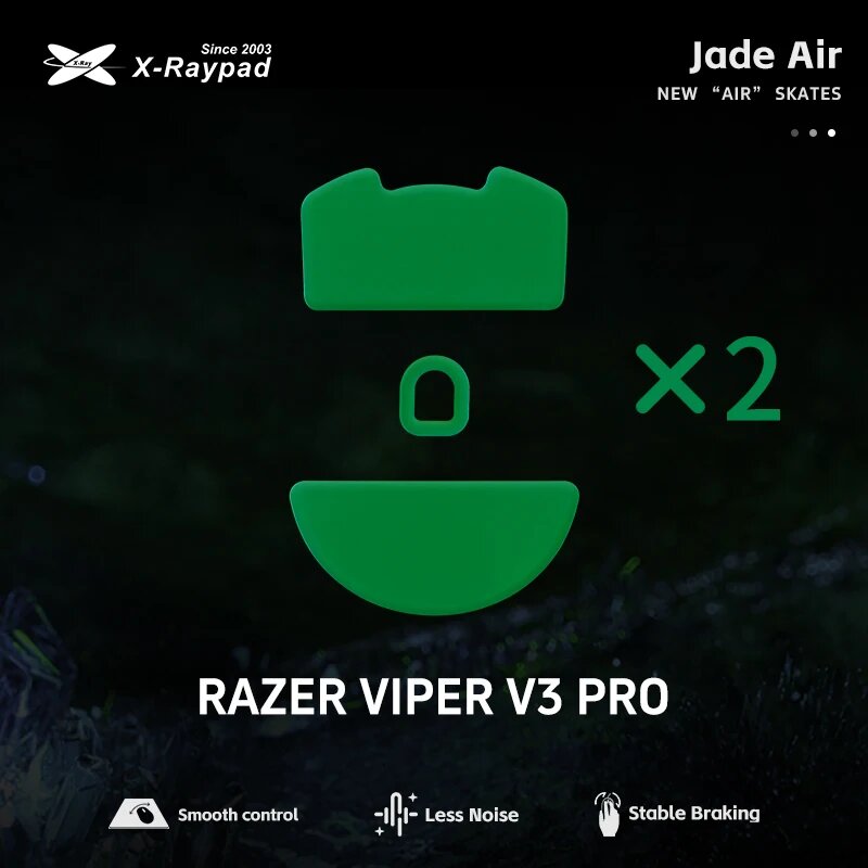 X-Raypad Jade Air Mouse Skates D6.0mm Dots — фото 1