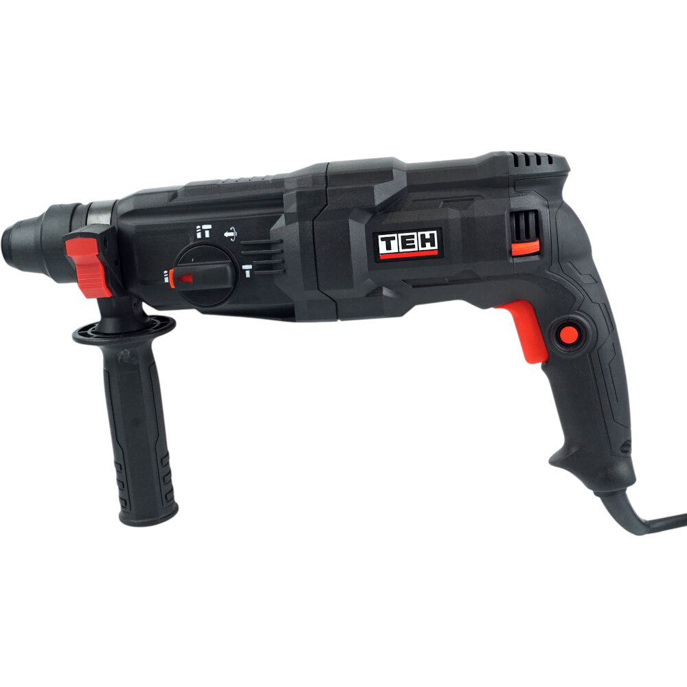 Перфоратор TEH SDS-plus TH2609M Мощность 850 Вт, 3Дж. удар, Мах диаметр сверления бетон 26 мм. 3 ре