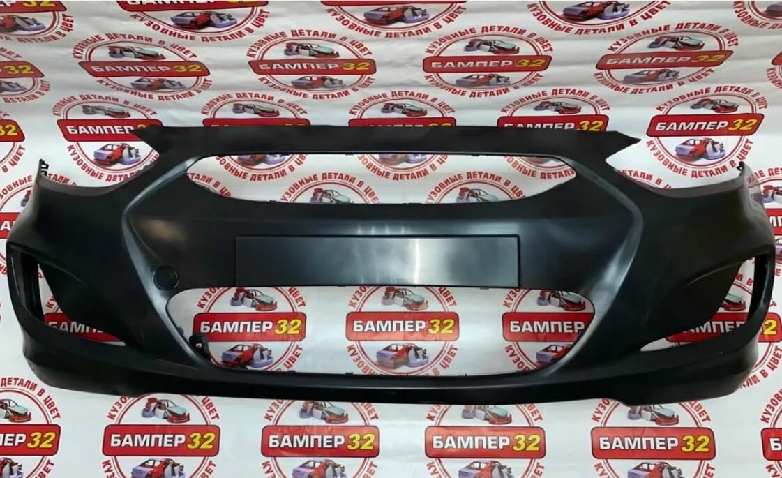 Бампер Солярис с 2010 года передний неокрашенный.