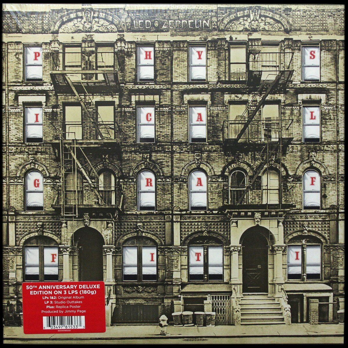 Виниловая пластинка Swan Song Led Zeppelin – Physical Graffiti (3LP-Boxset, + постер)