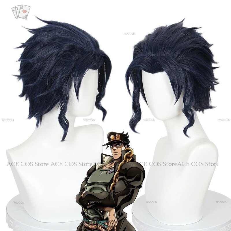 Косплей парик Джотаро Куджо, цвет wig, размер S