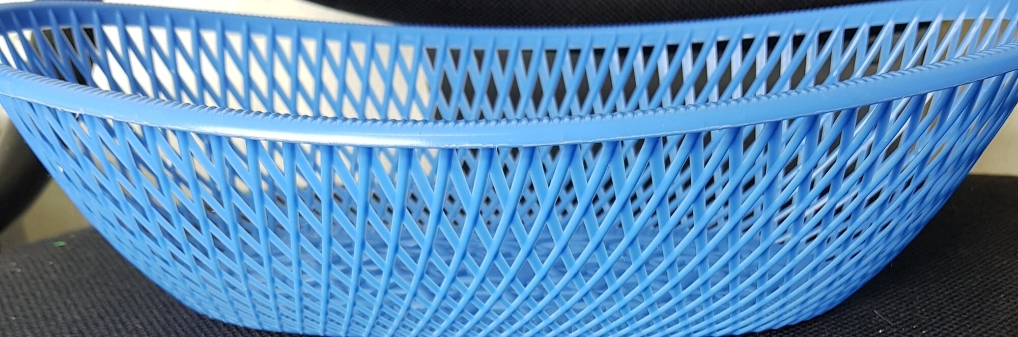 !09 набор 2 штуки - Сухарница большая 330*220*85 мм. цвет голубой