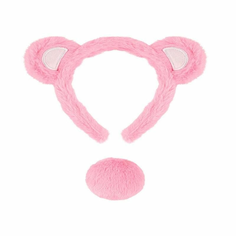 Медвежьи ушки и хвост, Розовый