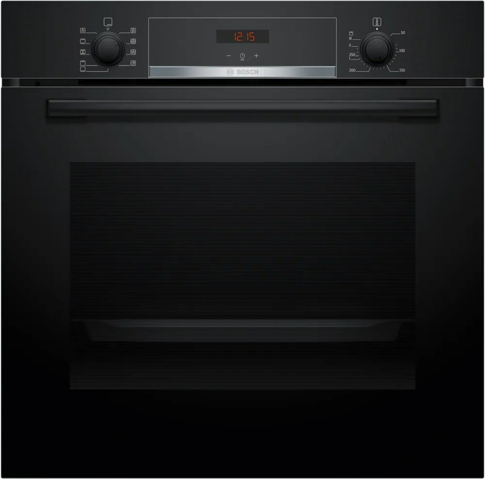 Духовой шкаф электрический Bosch HBA534EB3, объём XXL 71 литр, Телескопические направляющие, Каталитическая очистка