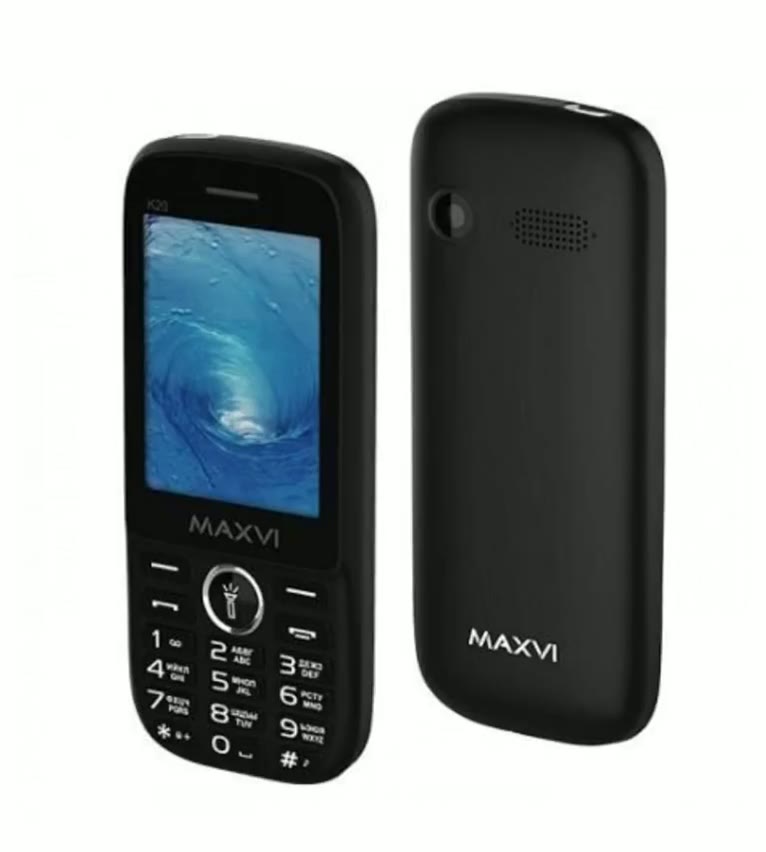 Мобильный телефон MAXVI K20 black — фото 1