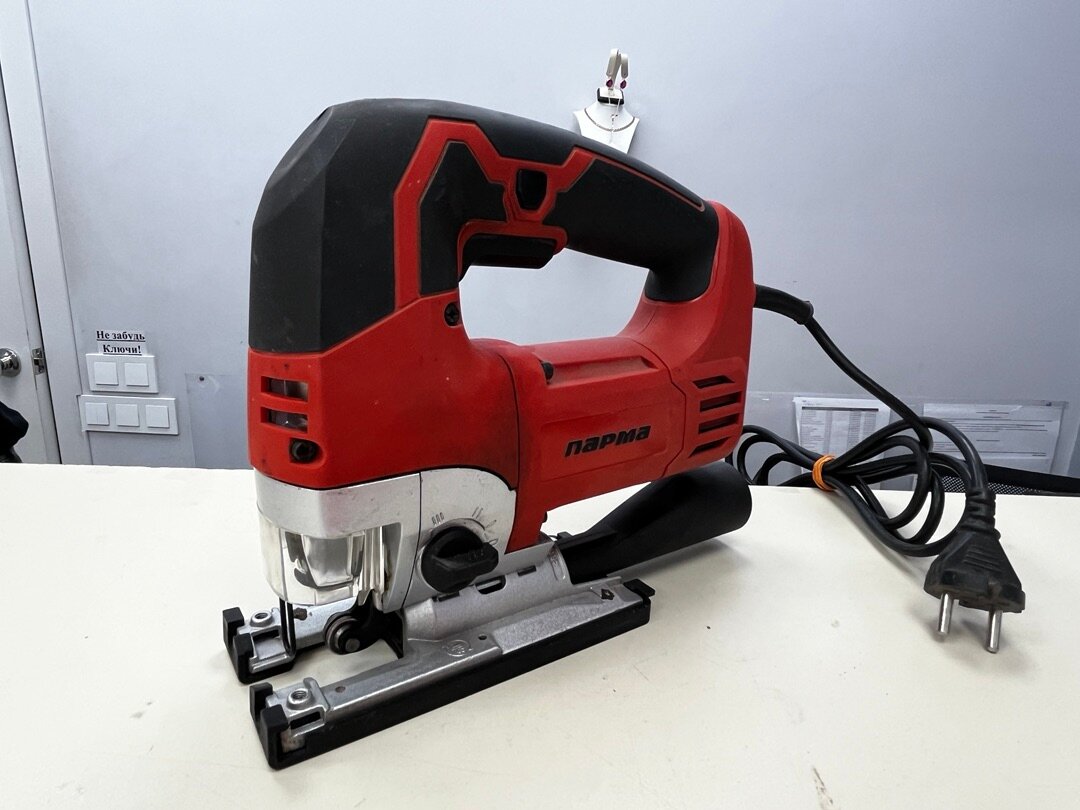 Лобзик электрический парма ПЛ-01-110/850 (850Вт, маятн, рег. скор, LED, мет. редукт, пилки) (5 шт/кор)