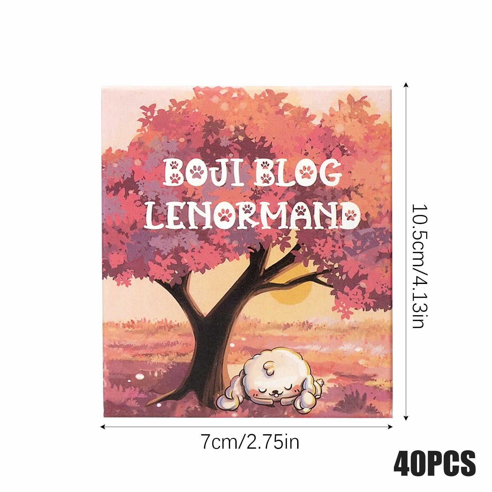 Гадательная карта, Боджи из блога Ленорман / Boji Blog Lenormand