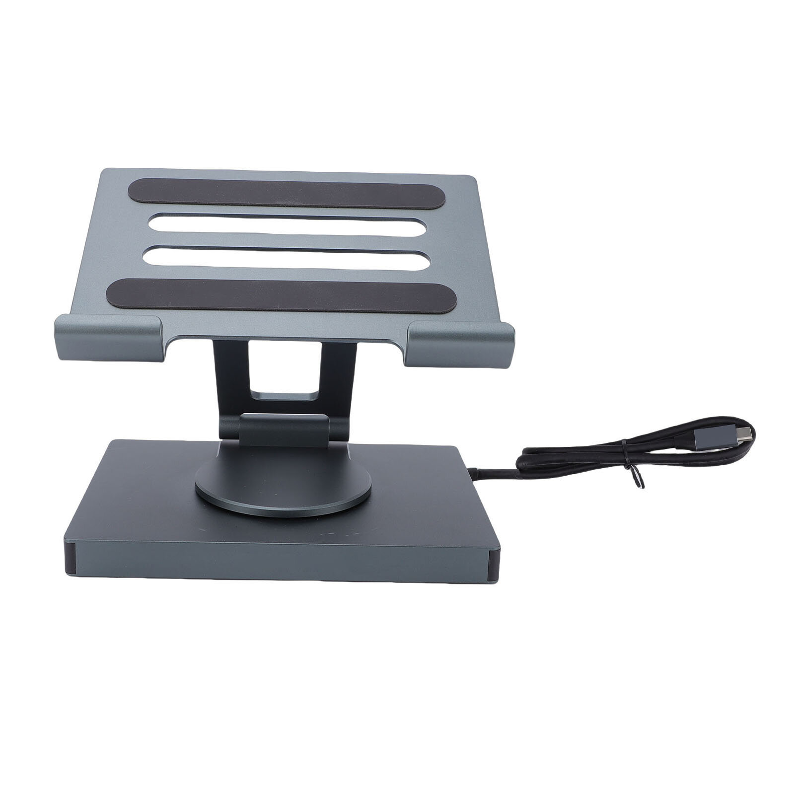 7 в 1 USB C Hub Подставка для зарядки Поворотная на 360 градусов док-станция для ноутбука Подставка для планшета Подставка 4K 30 Гц USB 3.0 100 Вт PD зарядка
