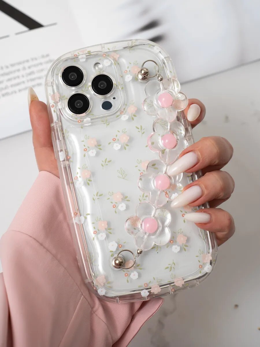 Чехол О'кейси, для iPhone 15 Pro Max, прозрачный, с принтом, с защитой камеры