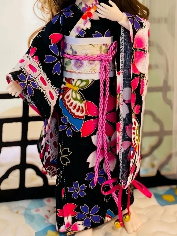 Одежда для кукол BJD 30 см костюм кимоно для кукол