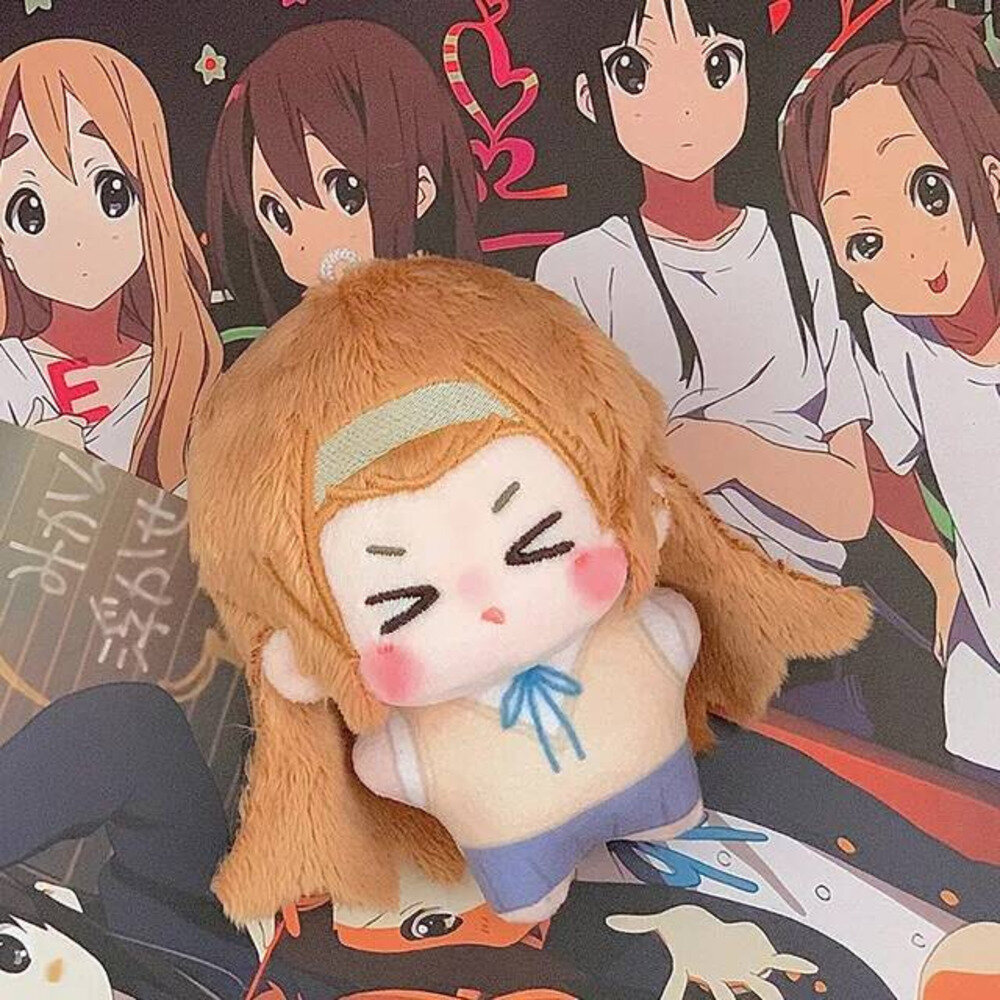 10 см Музыка Аниме K-ON! Плюшевая кукла Хирасава Юи Акияма Мио Котобуки Цумуги Тайнака Рицу Игрушка Звезда Мягкий подарок для детей